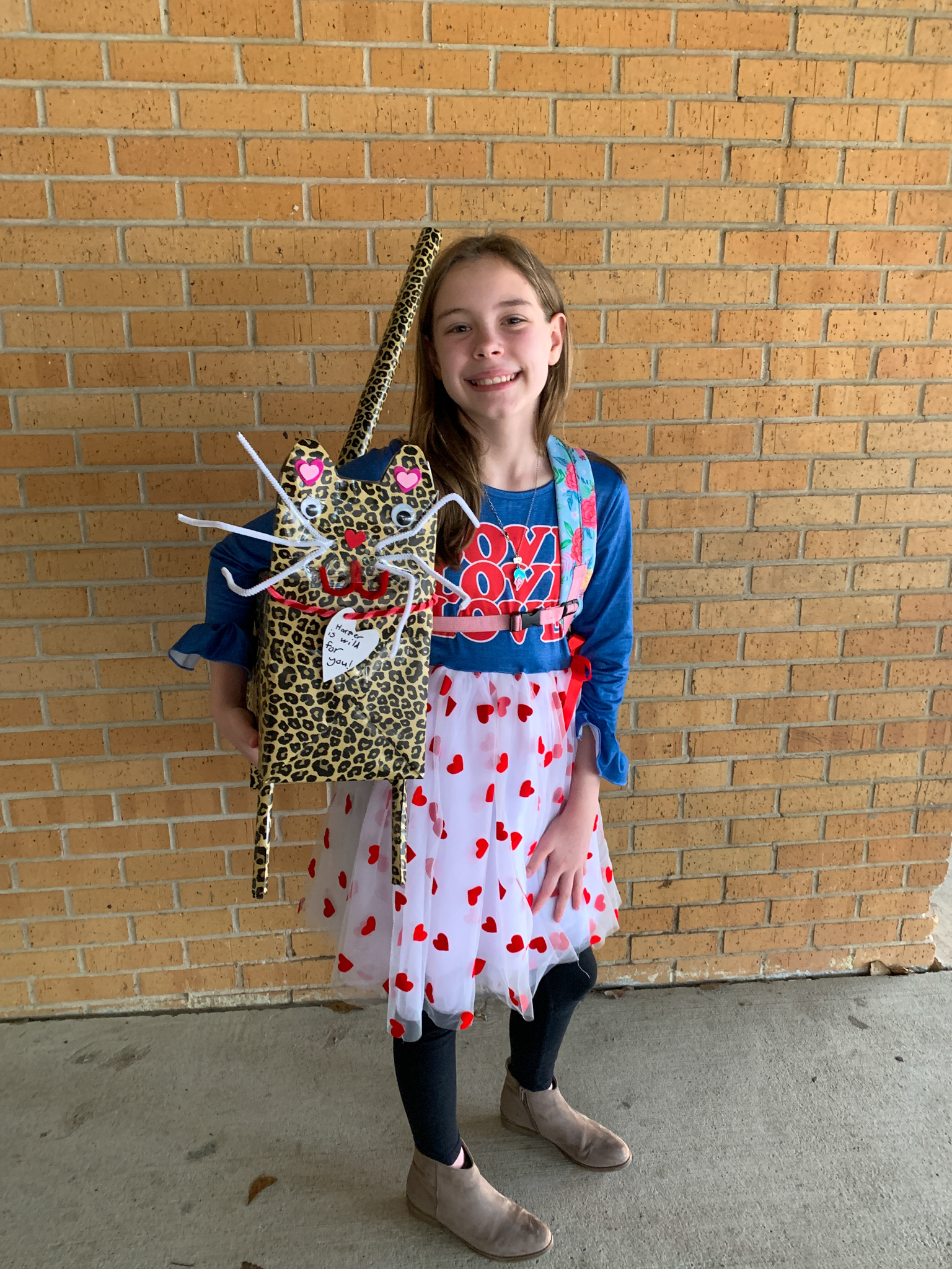 Make a Cute Leopard Valentine Box This Valentine’s Day - Arkansas Girls