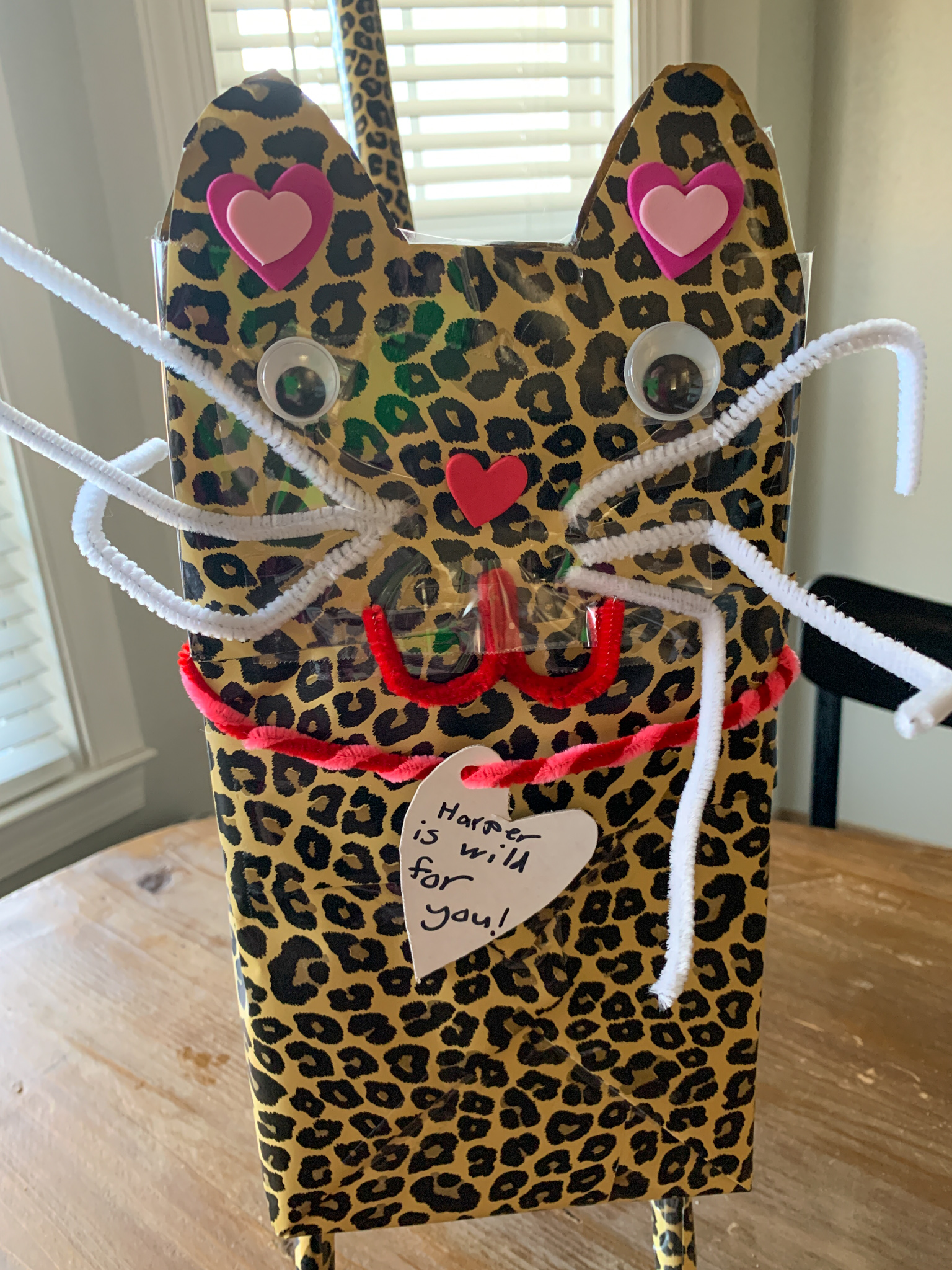 Make a Cute Leopard Valentine Box This Valentine’s Day - Arkansas Girls
