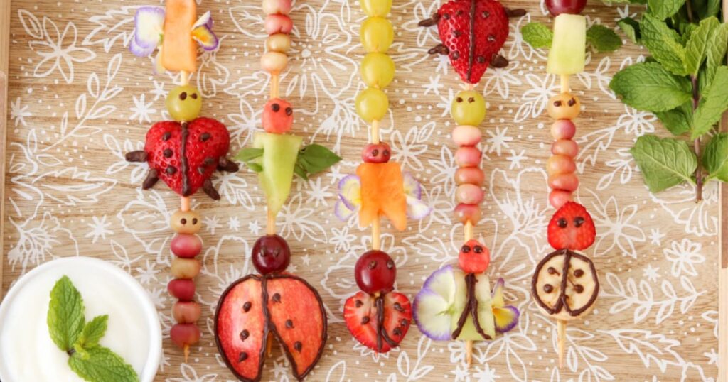 Easy Bug Themed Snacks for Spring and Summer - Arkansas Girls